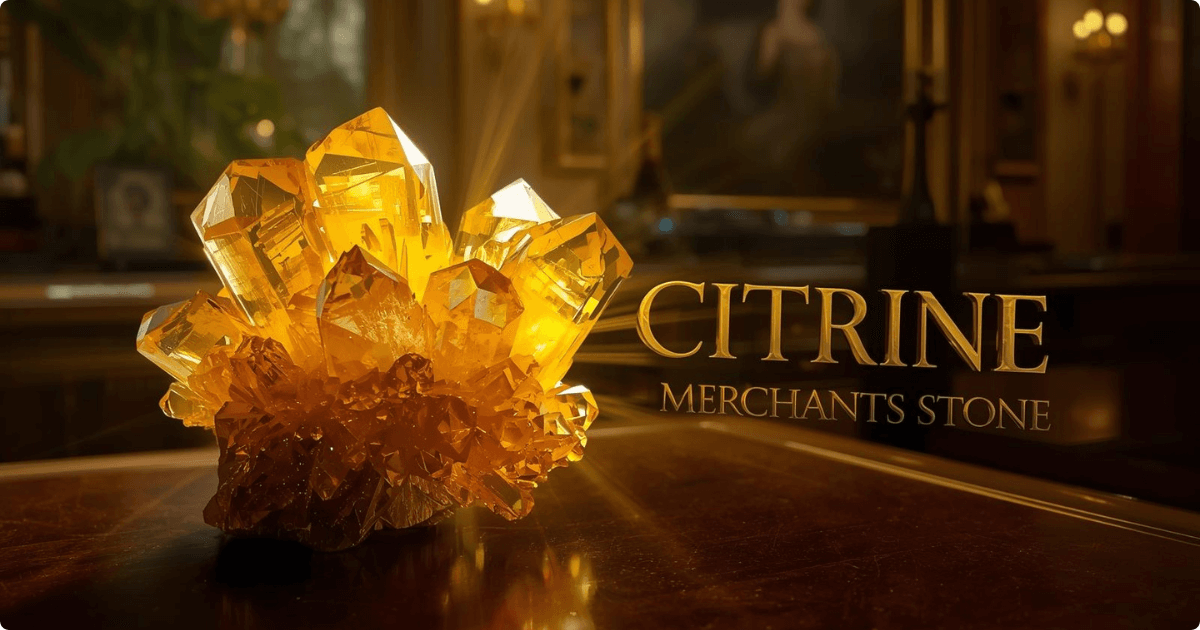 Citrine Crystal 101 - The Merchant’s Stone of Success